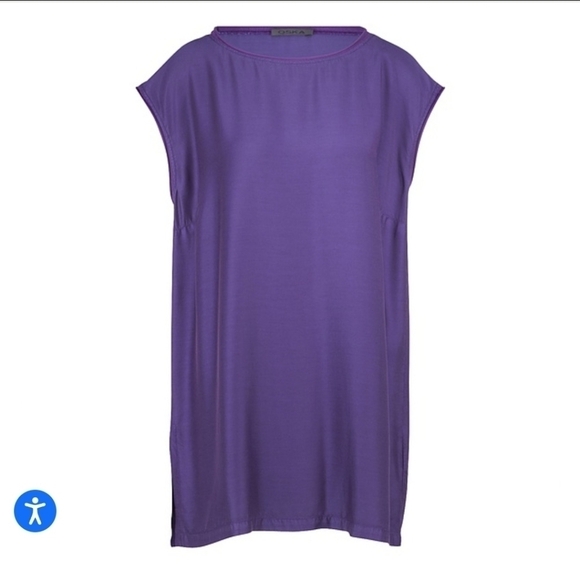 oska | Tops | Oska Lagenlook Top Simora 9 In 472iris Purple | Poshmark
